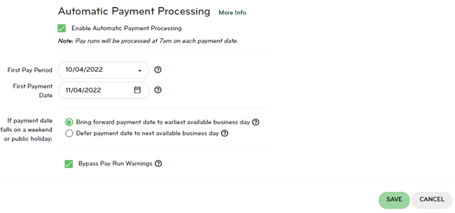 Smartly | Automatic payment processing